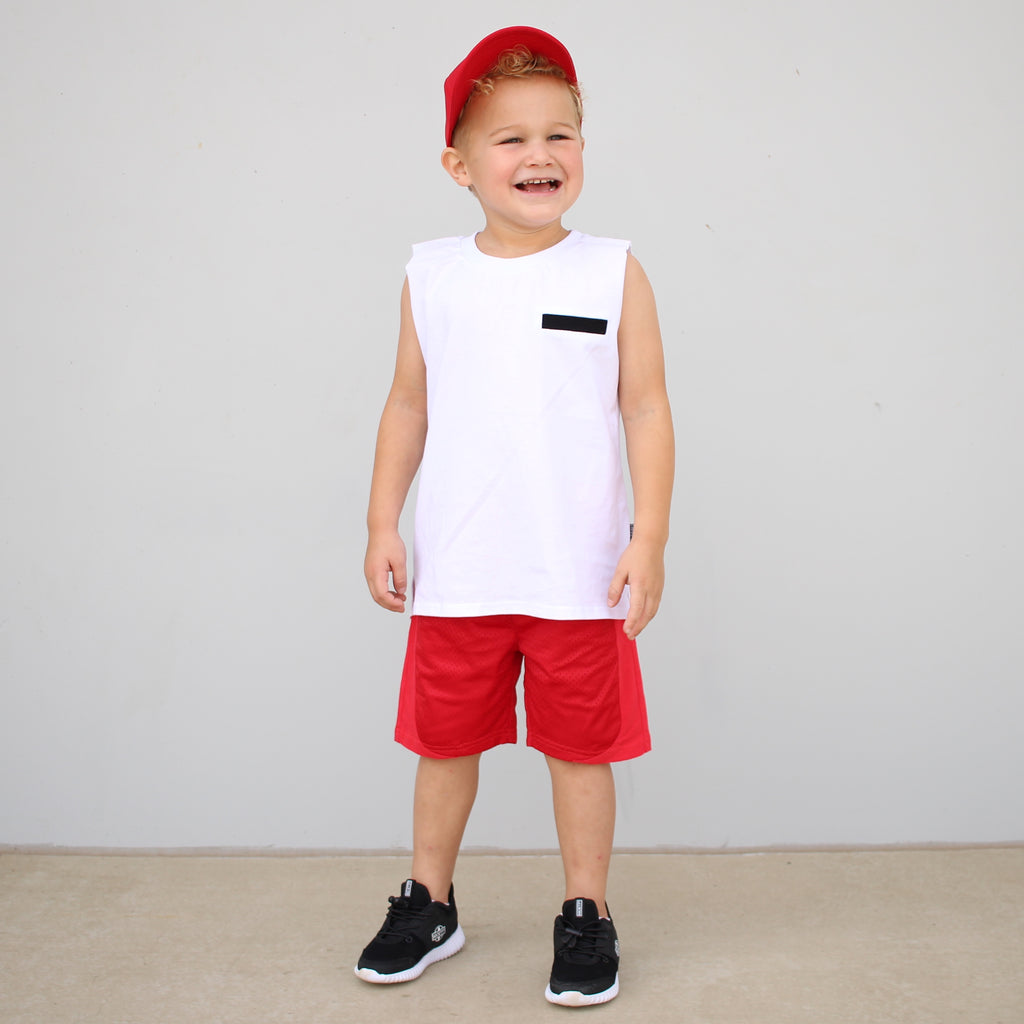 White Contour Tank – Society St